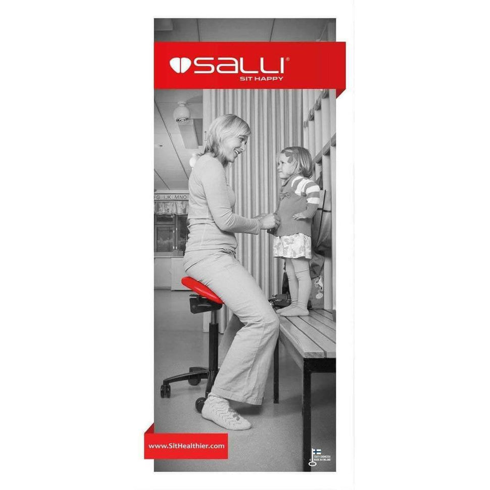 Salli Basic Ergonomic Saddle Medical Chair or stool | SitHealthier.com ...